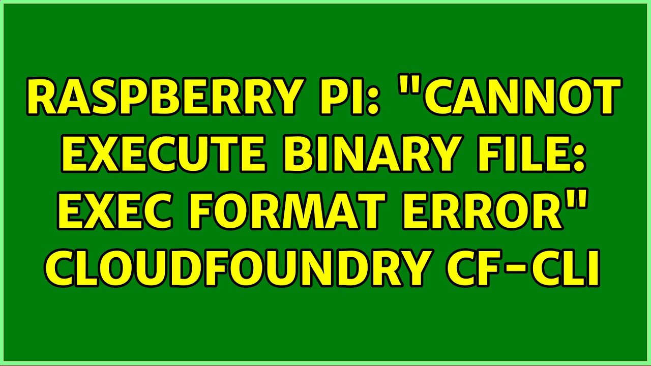 Raspberry Pi: 