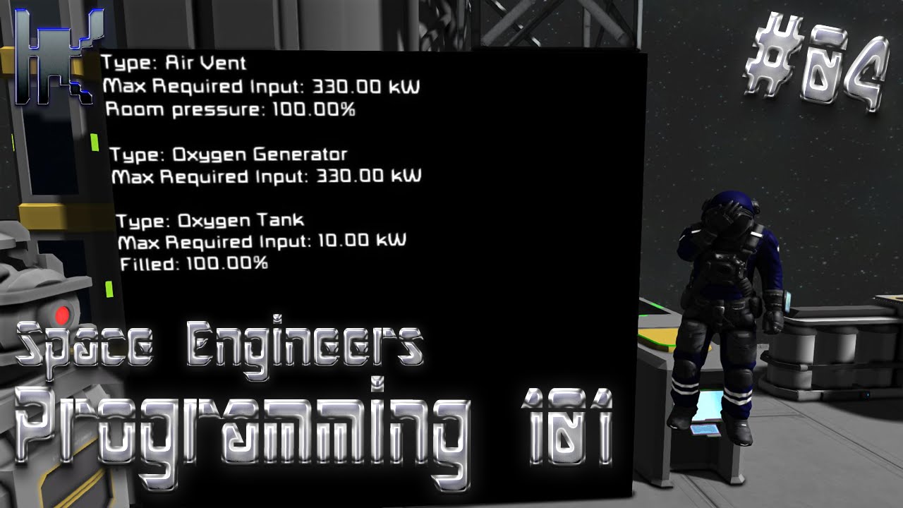 Space Engineers Programming 101 - Airlock Script - Part 1