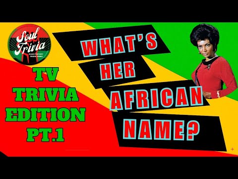 TV TRIVIA WITH SOUL Pt. 1 50 points max!