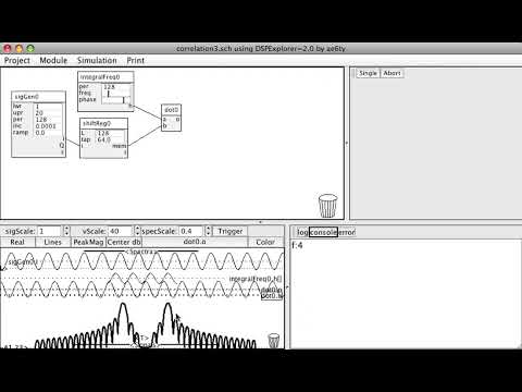 DSP Explorer 3 Filters and Correlation