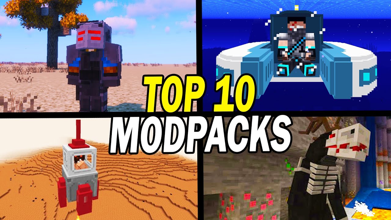 Top 10 Best Minecraft Modpacks To Play Now - March 2022