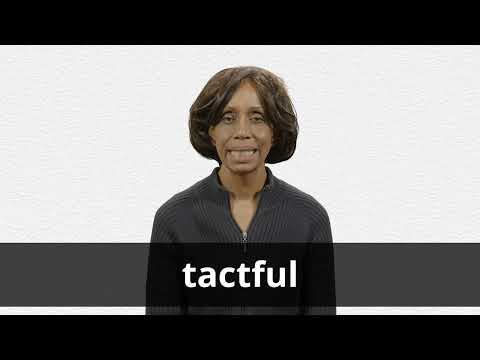 TACTFUL definition and meaning | Collins English Dictionary