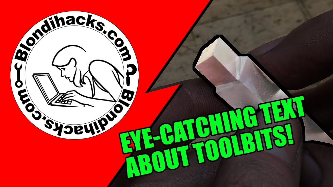 Grinding Lathe Tool Bits