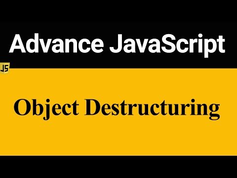 Learn Object Destructuring in JavaScript Hindi - Mind Luster