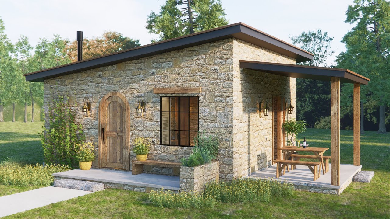 Perfect for Retirees - This Cozy 400sqft House Has an Amazing Floor Plan | Full Tour