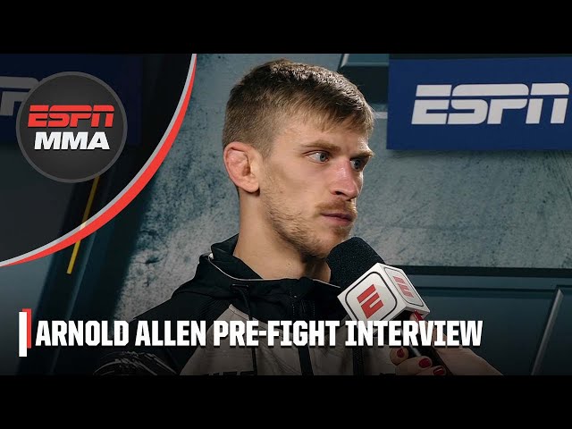 Arnold Allen talks about the advantages of having MMA legend Georges St ...