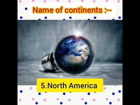 Does every continent name start and end with same letter????😮