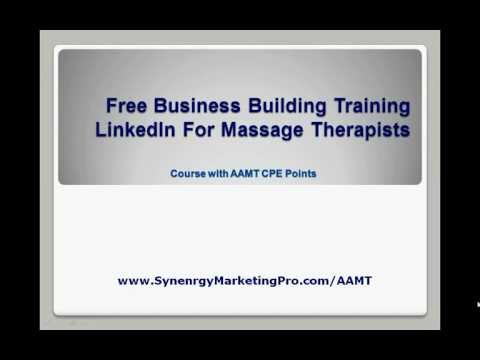 LinkedIn Tutorial For Massage Therapists