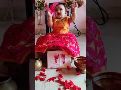 Real happiness means ....... God gifted babies like that sarangii