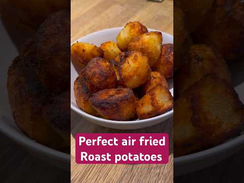 The Best Air Fryer Roasted Potatoes #ninja #airfryer #roastpotatoes