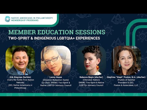 Member Education Sessions: Two-Spirit & Indigenous LGBTQIA+ Experiences