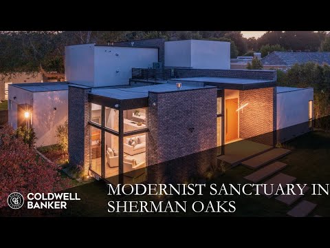 This Modernist Sanctuary in Sherman Oaks Has a Dream Backyard with a Guest House