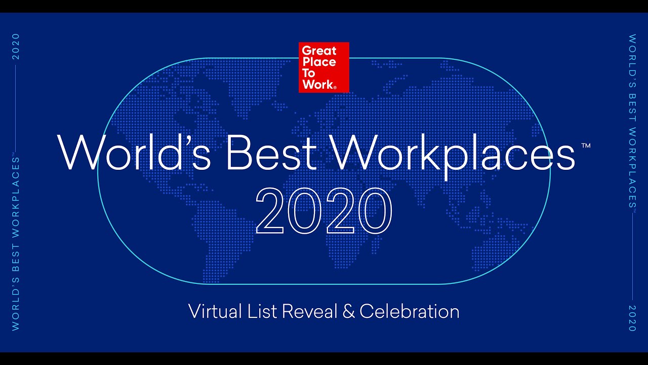 2020 World's Best Workplaces List - Virtual Reveal & Celebration - Presented by Workday