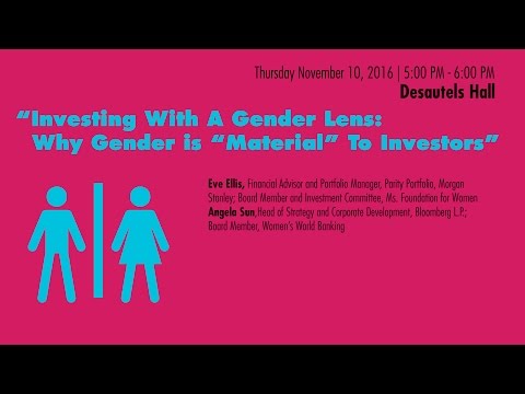Investing with a Gender Lens: Angela Sun, Bloomberg L.P.