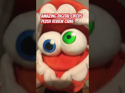 AMAZING DIGITAL CIRCUS PLUSH REVIEW CAINE #glitchproductions #amazingdigitalcircus #caine