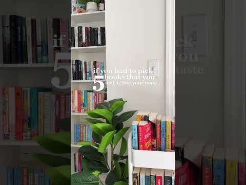 5 books that define my taste