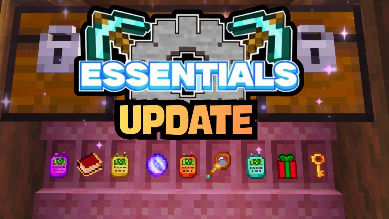 Essentials Update is PACKED! ⚙️ New Tools, Lockable Chests & QoL Changes
