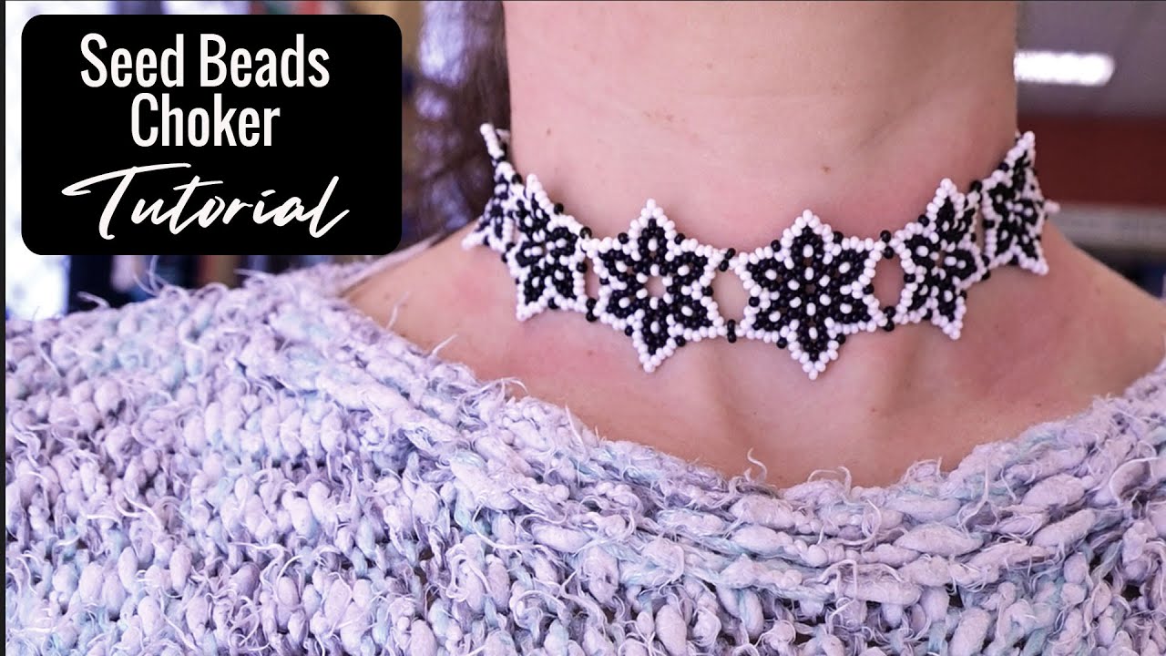 NEW! Seed Beads Flowers Choker - FREE Tutorial || DIY
