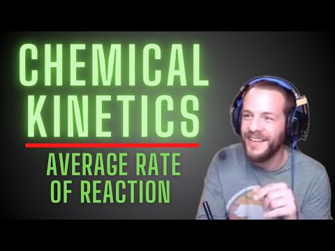 Average Rate of Reaction | Chemical Kinetics