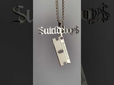 $uicideboy$ razor blades! 🔪 JewelryDesignsByACE.com 🩸#suicideboys#g59#g59records#g59family#grey59