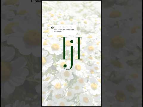 Creating a logo with letters j and h #logodesign #branding