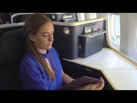 Wayfarer TV: Virgin Australia The Business review from Sydney to LA