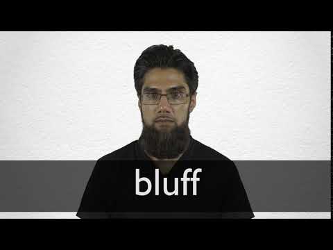 BLUFF 释义 | 柯林斯英语词典