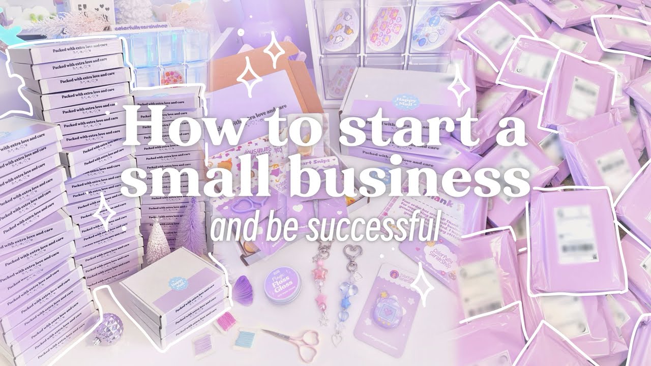 Steps to start a SUCCESSFUL small business in 2026✨ Everything you need to know, what I've learned