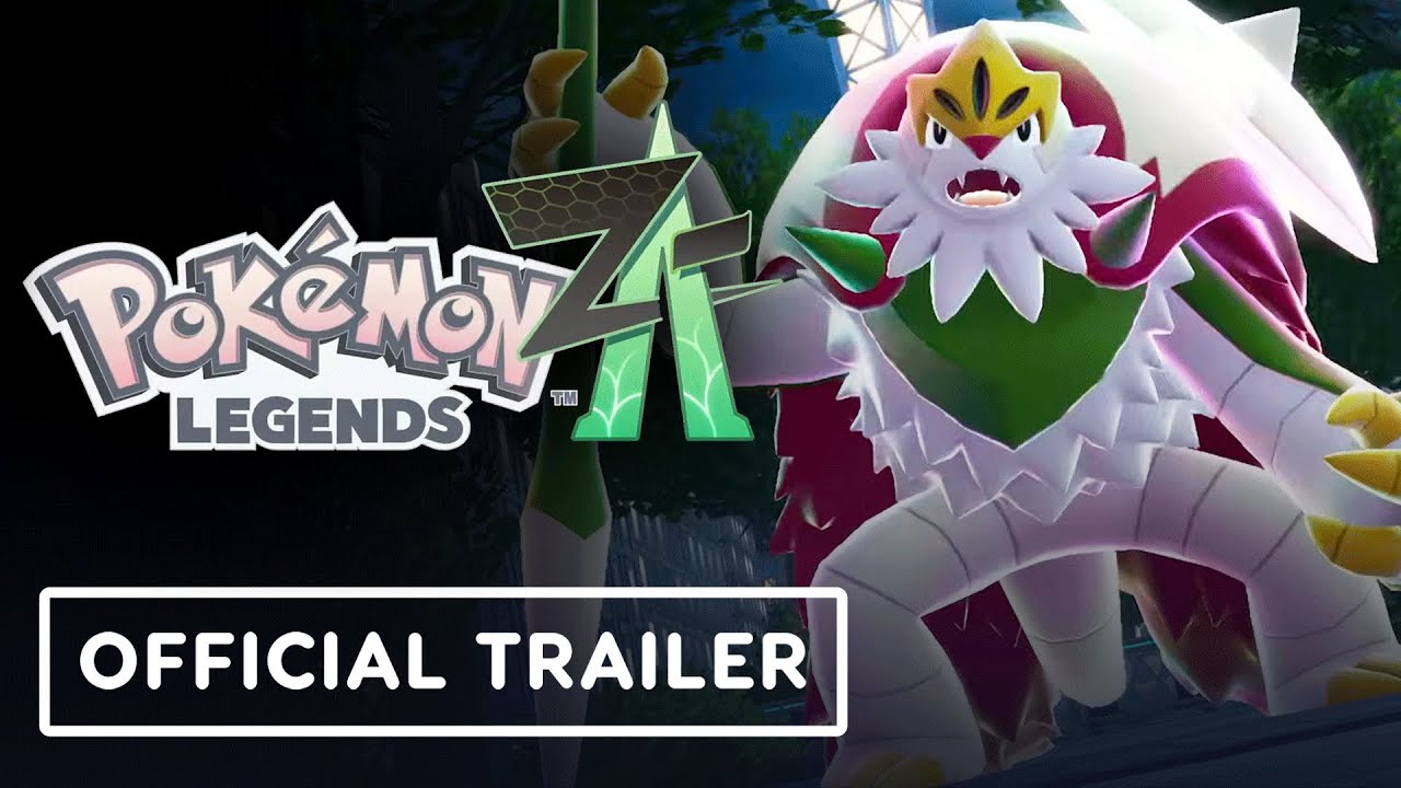 Pokemon Legends: Z-A - Official New Mega Evolutions Trailer