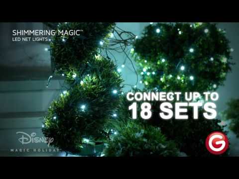 Shimmering Magic™ LED Net Lights - Pure White