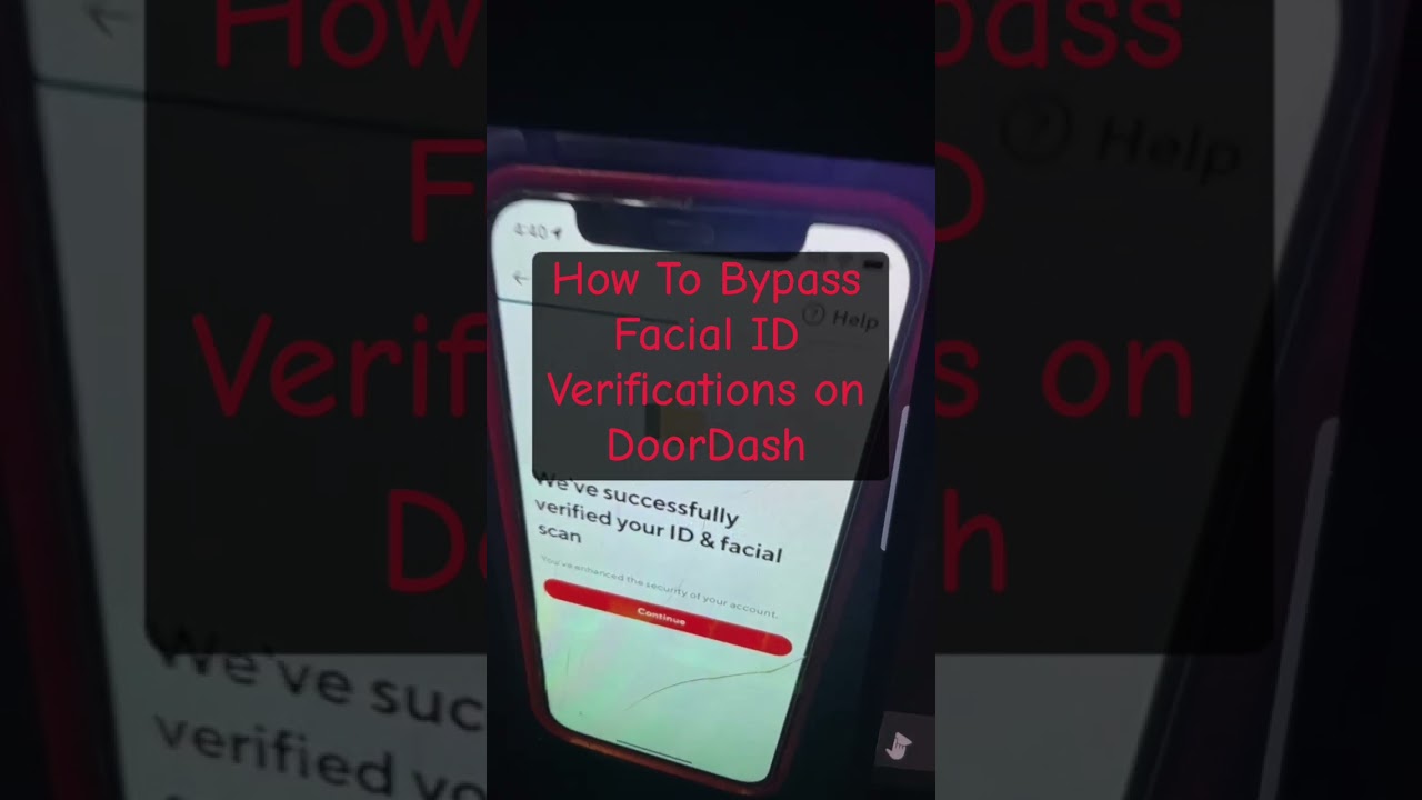 How to Bypass Facial Id Verification on Doordash #doordash #doordashdriver #dasher #doordashdasher