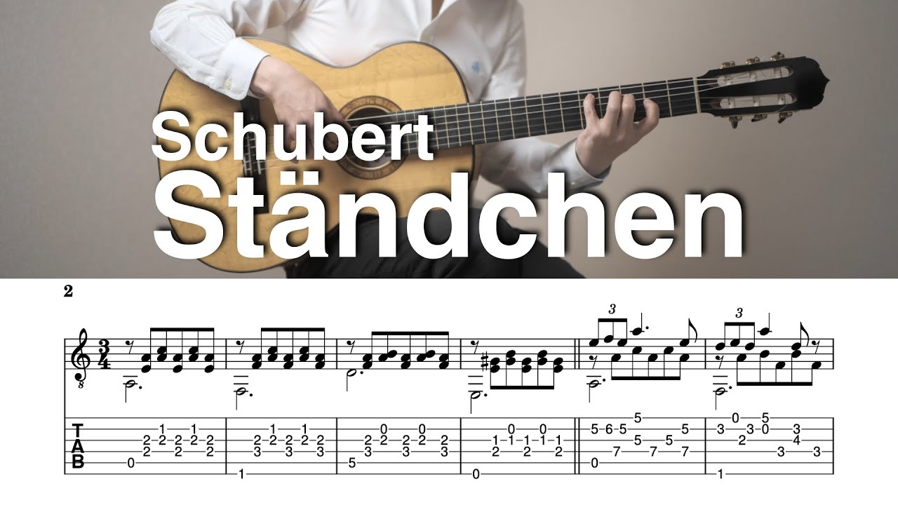 Schubert - Ständchen (Serenade) | TAB