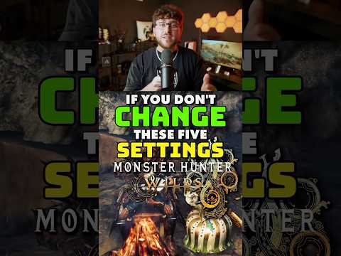 5 Settings to CHANGE in Monster Hunter Wilds… 😳