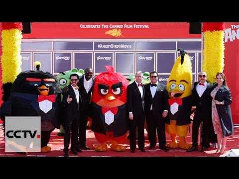 Cast of 'Angry Birds' movie gather in Cannes