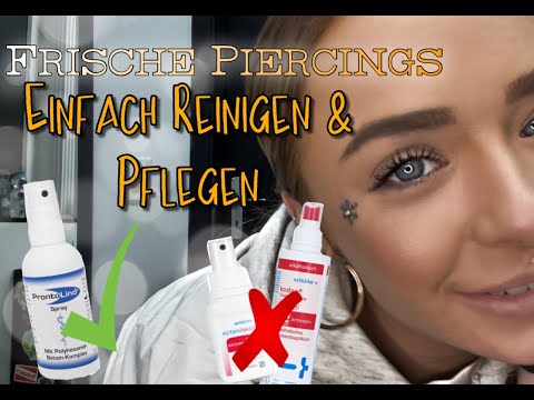 Piercings desinfizieren mit Wasserstoffperoxid? | Piercing Fragen