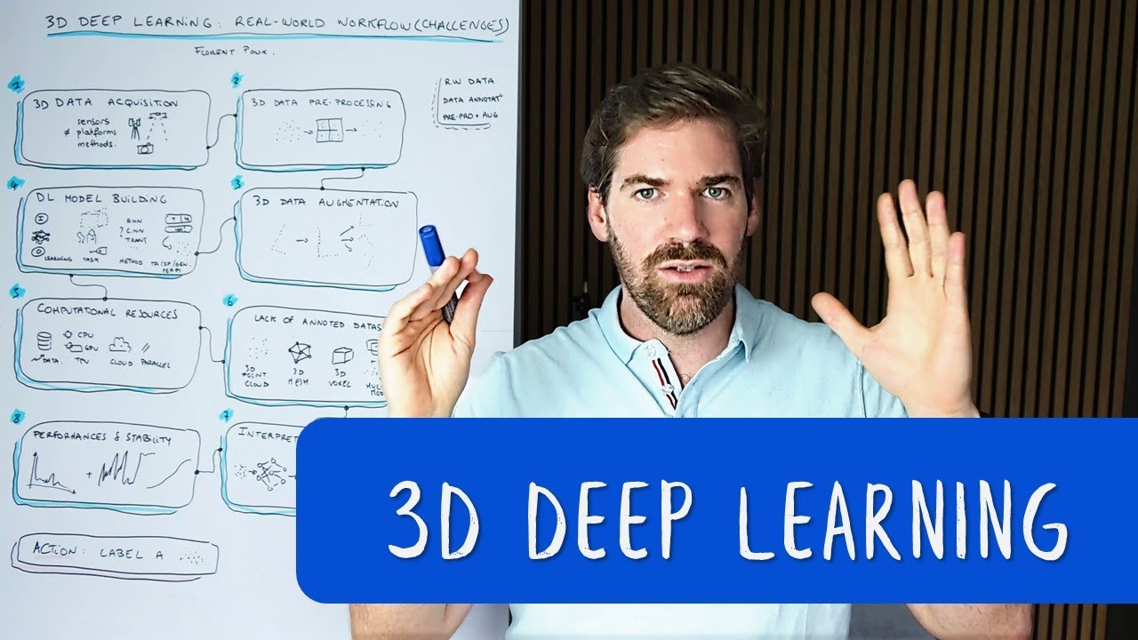 3D Deep Learning Workflows and Challenges
