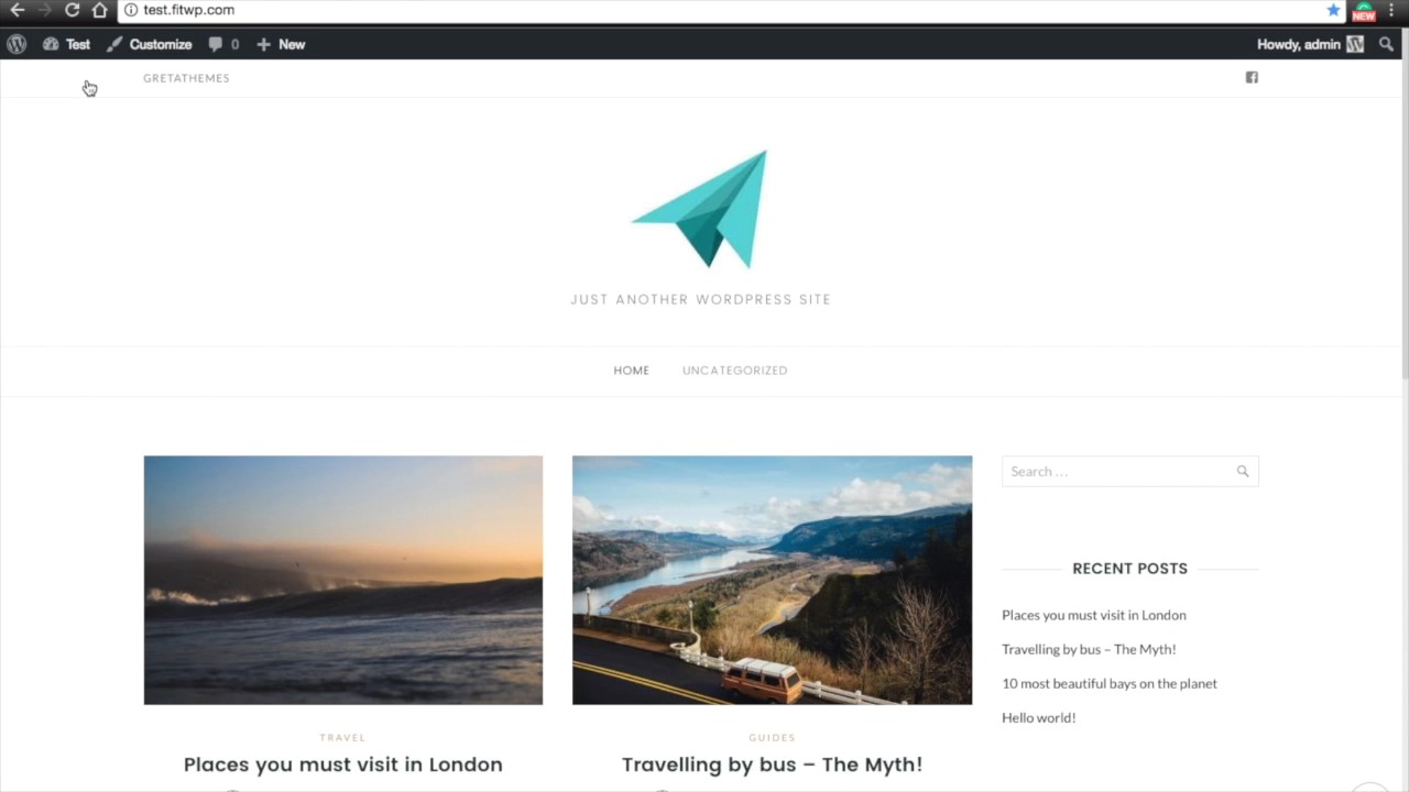 EightyDays -  Setup the featured posts and widgets