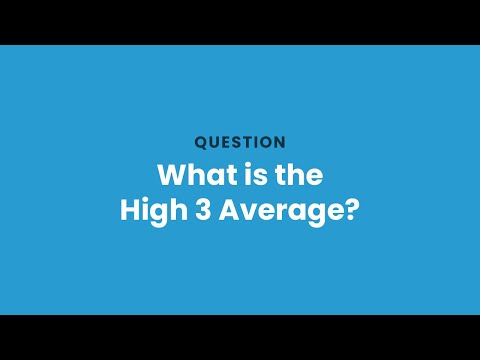 What is the High 3 Average?