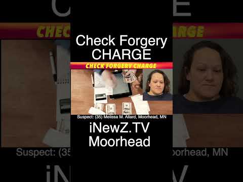 Moorhead Woman Charged With Check Forgery