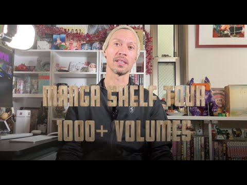 Manga Shelf Tour: 1000+ Volumes