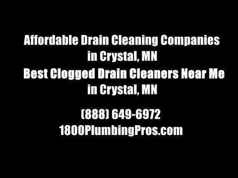 Affordable Drain Cleaning Companies in Crystal, MN - Best Clogged Drain Cleaners Near Me