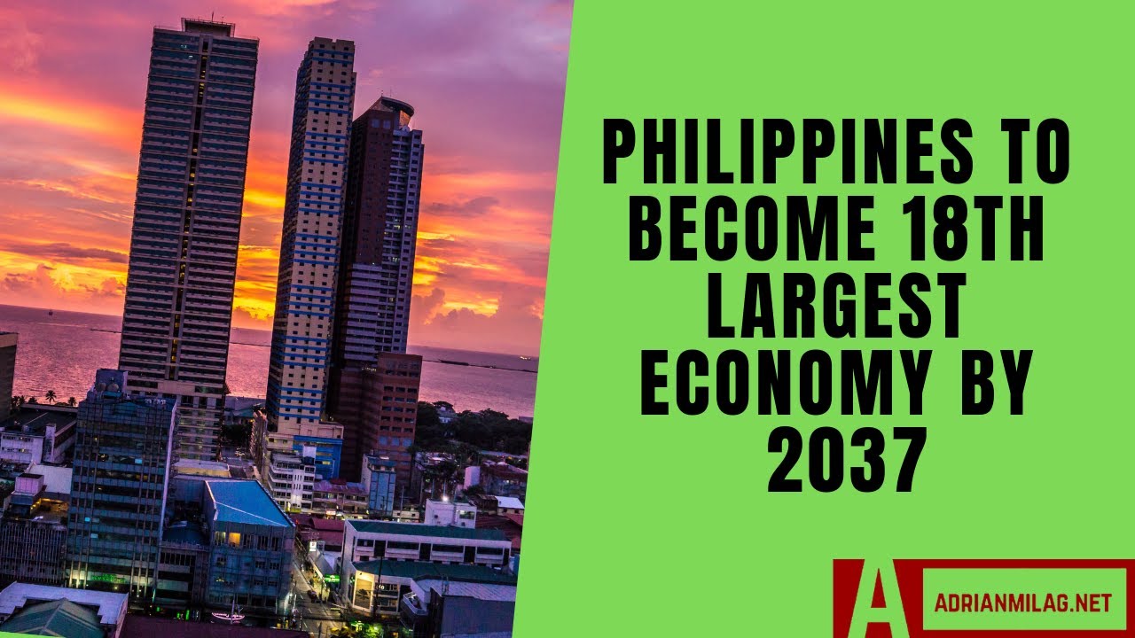 Philippines to become 18th largest economy by 2037| ADRIAN MILAG