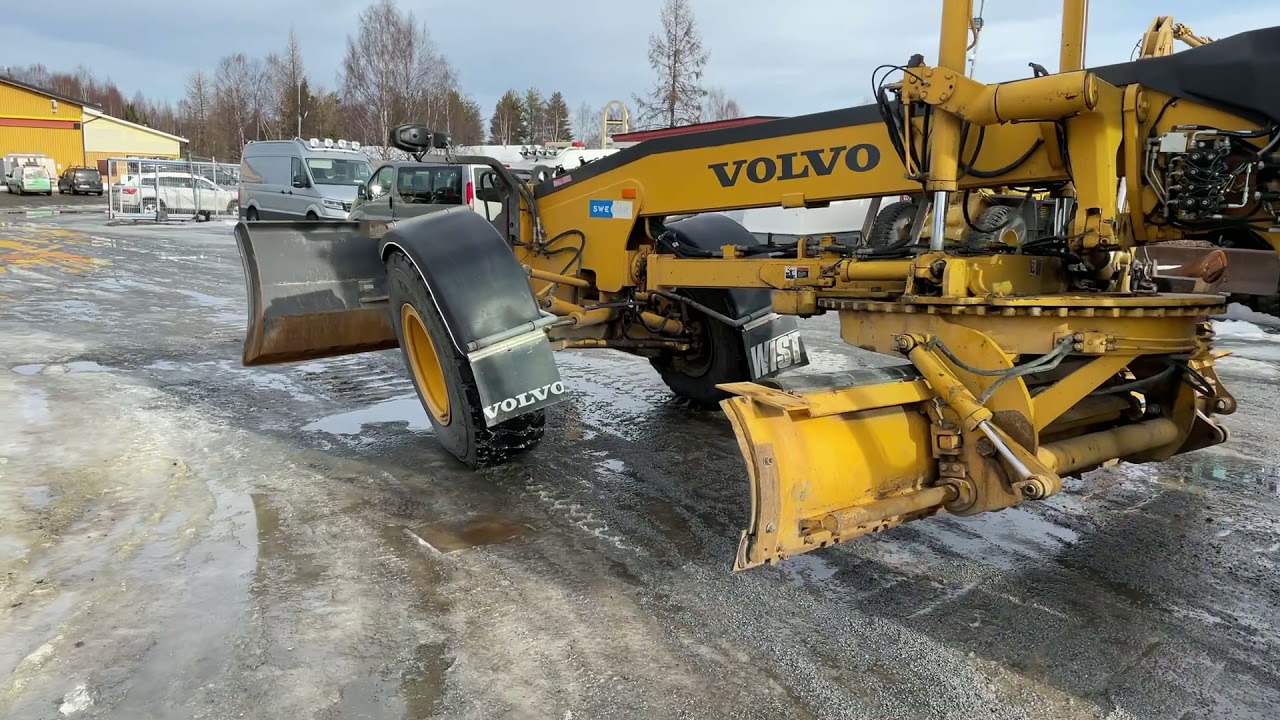 Väghyvel Volvo G720b