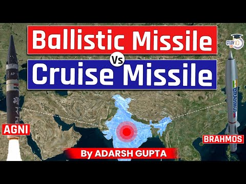 Difference Between Ballistic & Cruise Missile | Ballistic Vs Cruise | UPSC Mains GS3