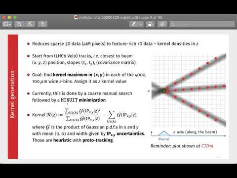 CTD2020: An updated hybrid deep learning algorithm for identifying primary vertices - Marian Stahl