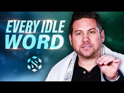 You Will Stop Saying Idle Words After You See This!