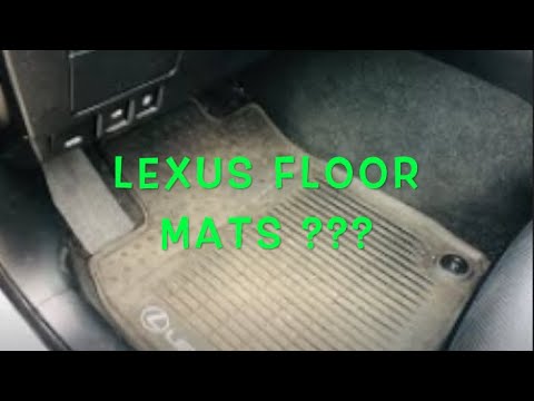 Very good OEM Floor mats = Lexus All Weather Floor Mats
