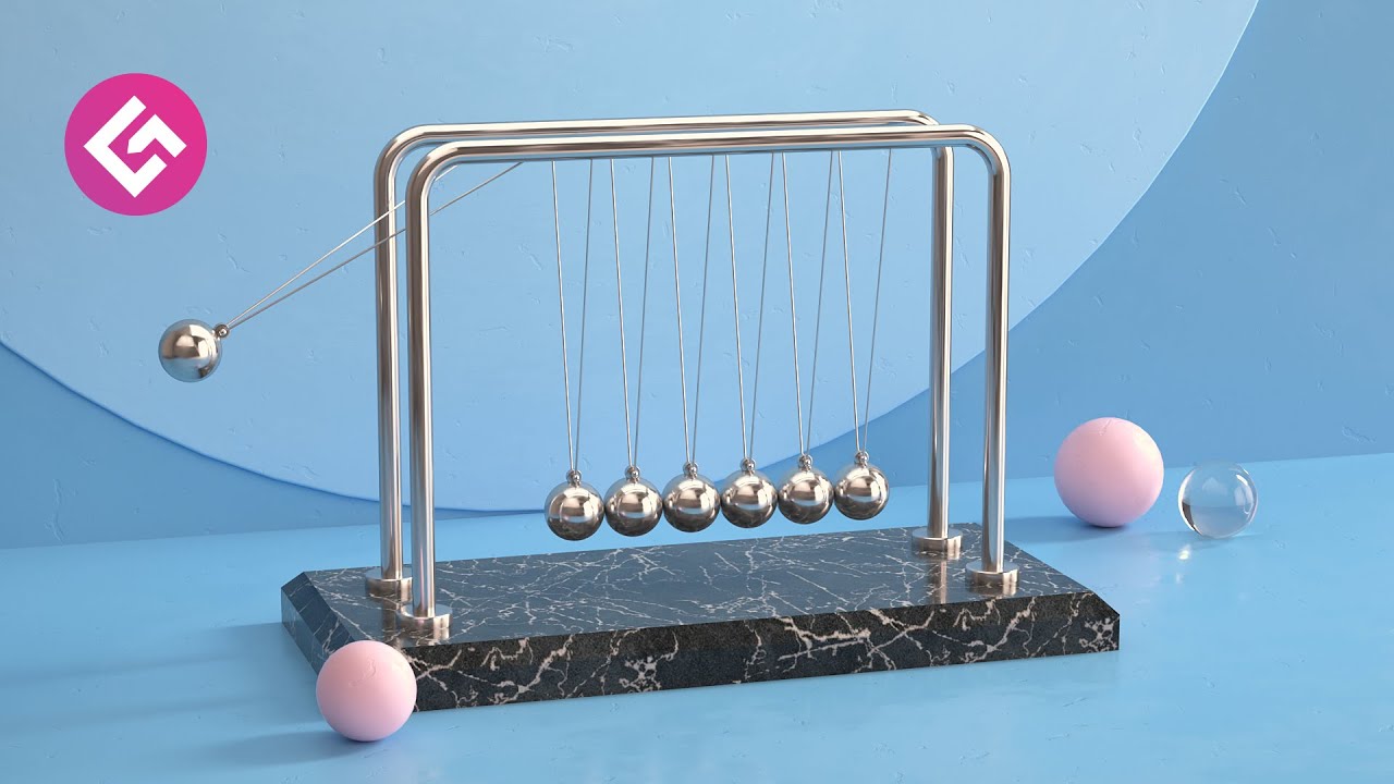 Newtons Cradle Dynamics - Tutorials - Blog - C4Dzone