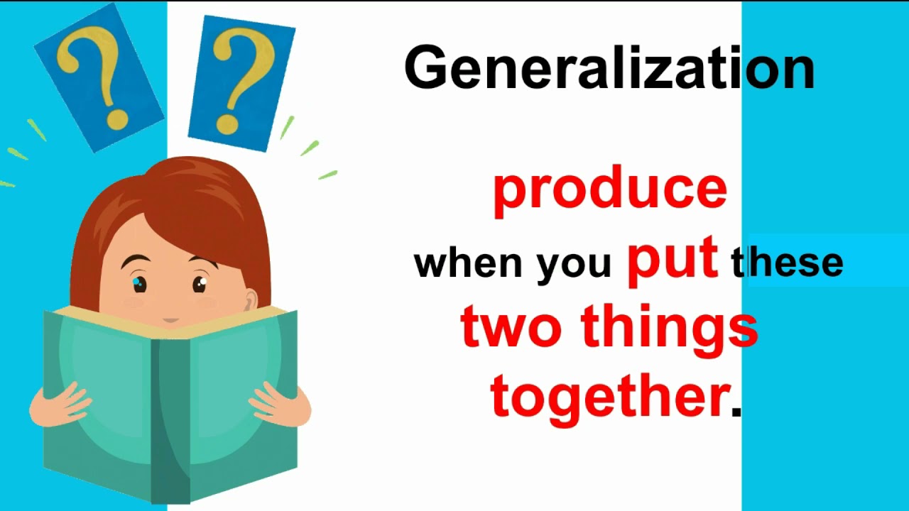 EP2 - RC4: Making Generalization for Elementary