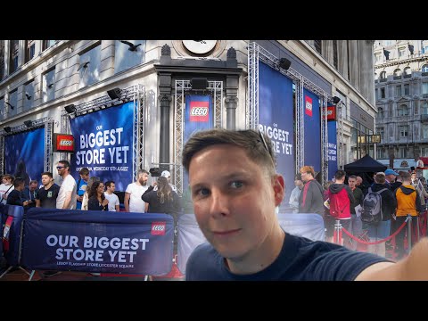 The Lego store London Leicester Square tour and walk around